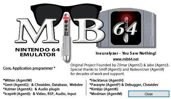 About MiB64 | home